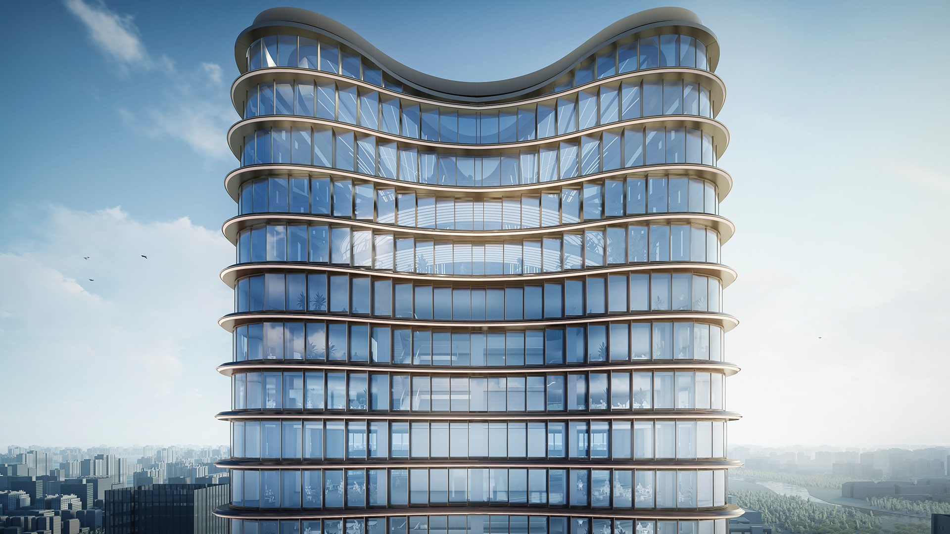 150m Office Headquarter---Architectural-L&P Architects: Professional ...